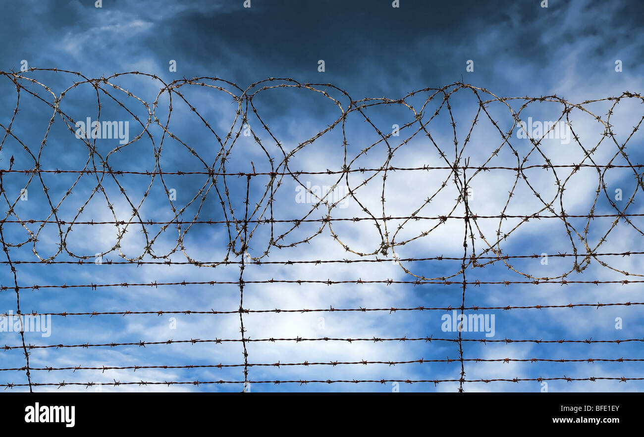 Prison wire or jail wire hi-res stock photography and images - Alamy