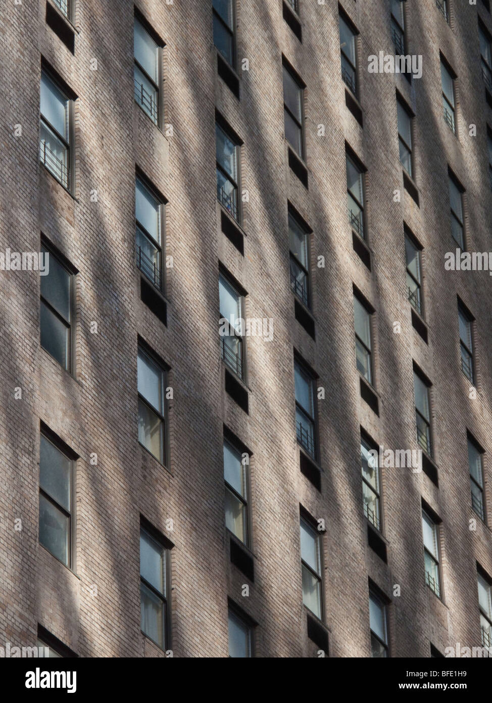 Light reflected off of another building in Manhattan creates ...