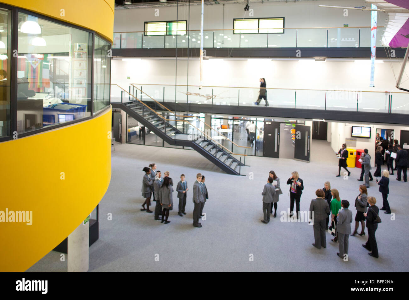Langley Academy, Slough, Berkshire built by Foster partners. The ...