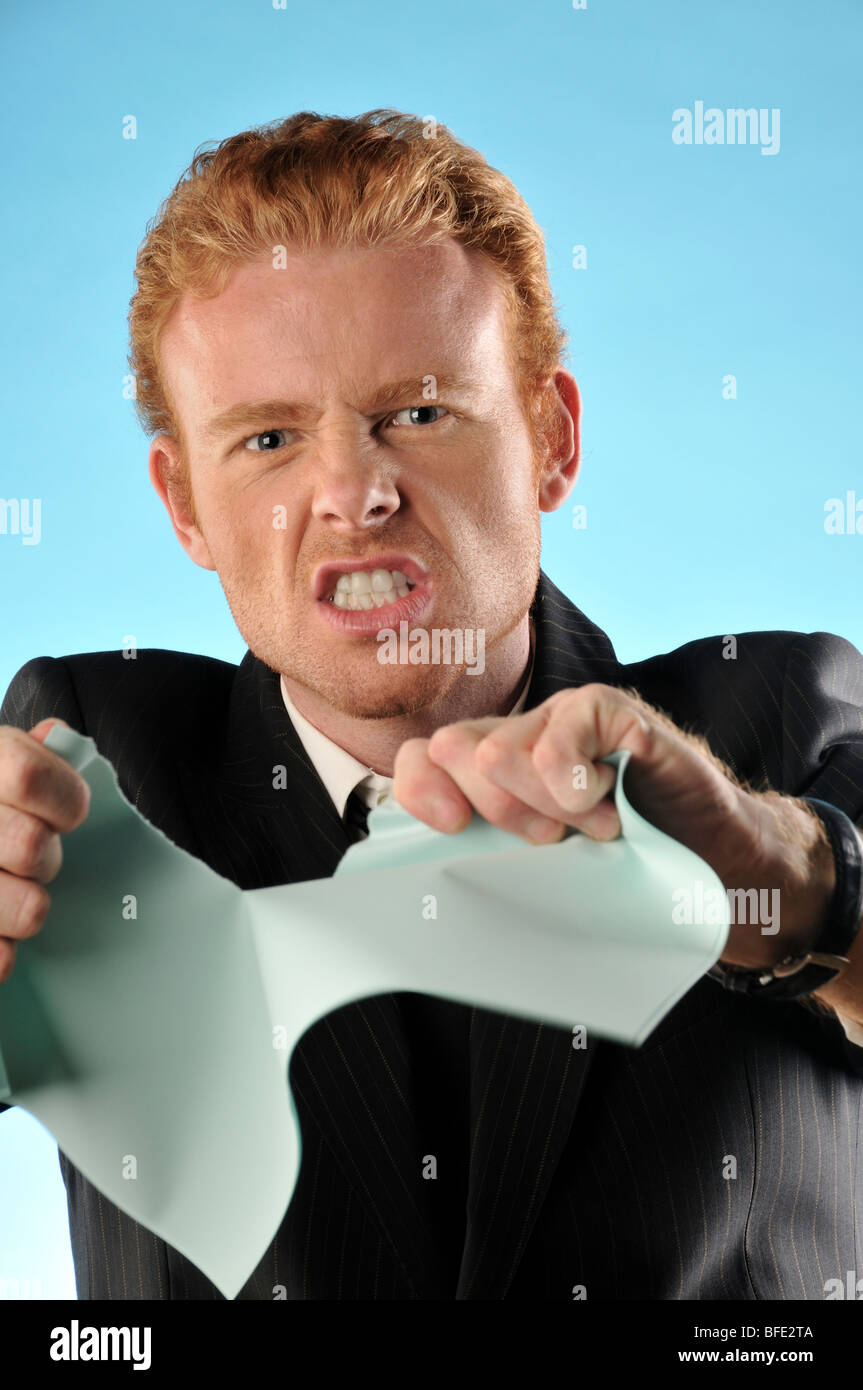 Tearing documents hi-res stock photography and images - Alamy