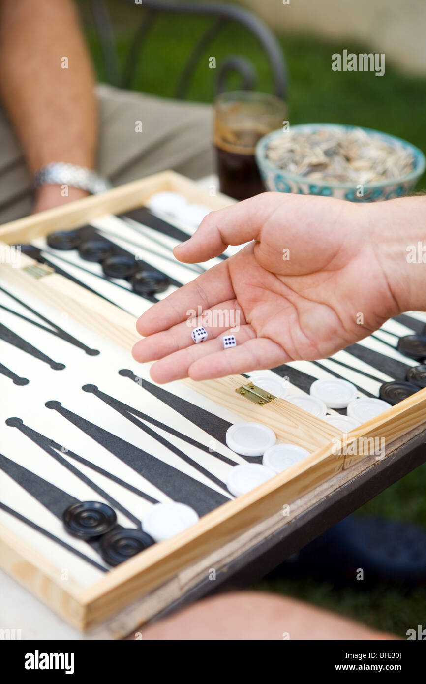 Backgammon hi-res stock photography and images - Alamy
