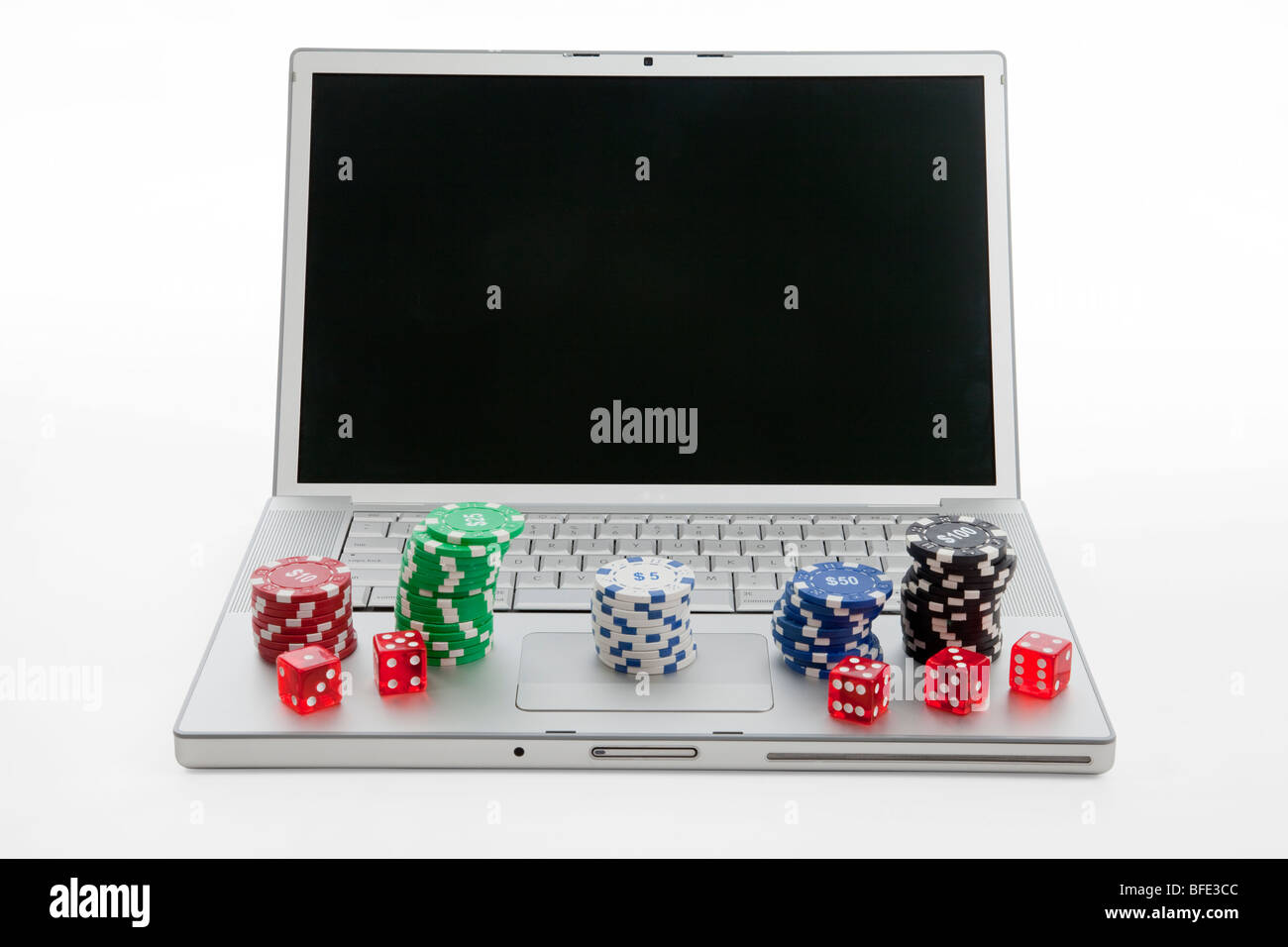 Playing computer games for money hi-res stock photography and images ...