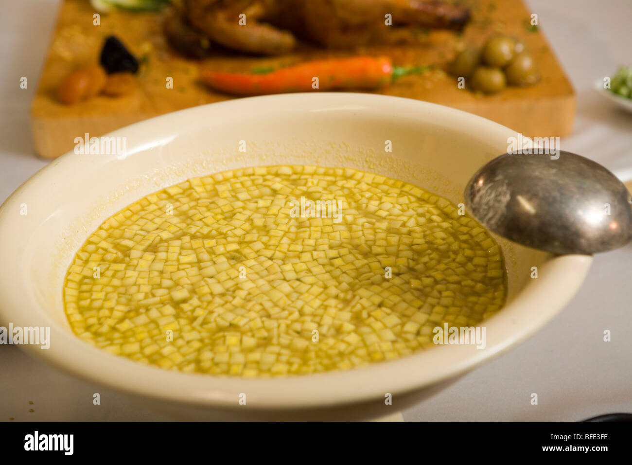Fancy soup hi-res stock photography and images - Alamy