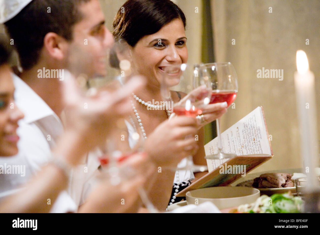 The Seder Night (cheers Stock Photo - Alamy