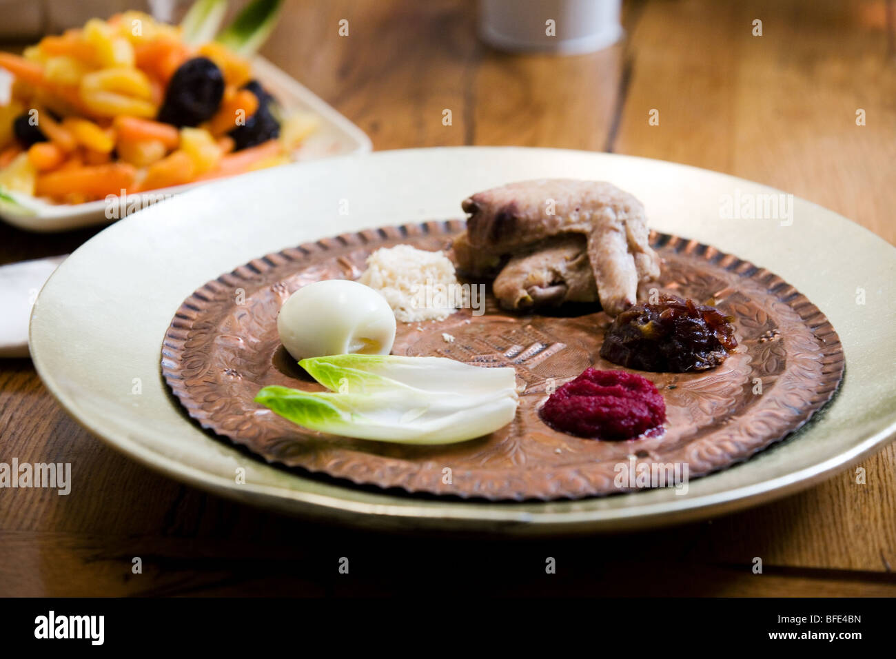 Passover Seder Plate Stock Photo - Alamy