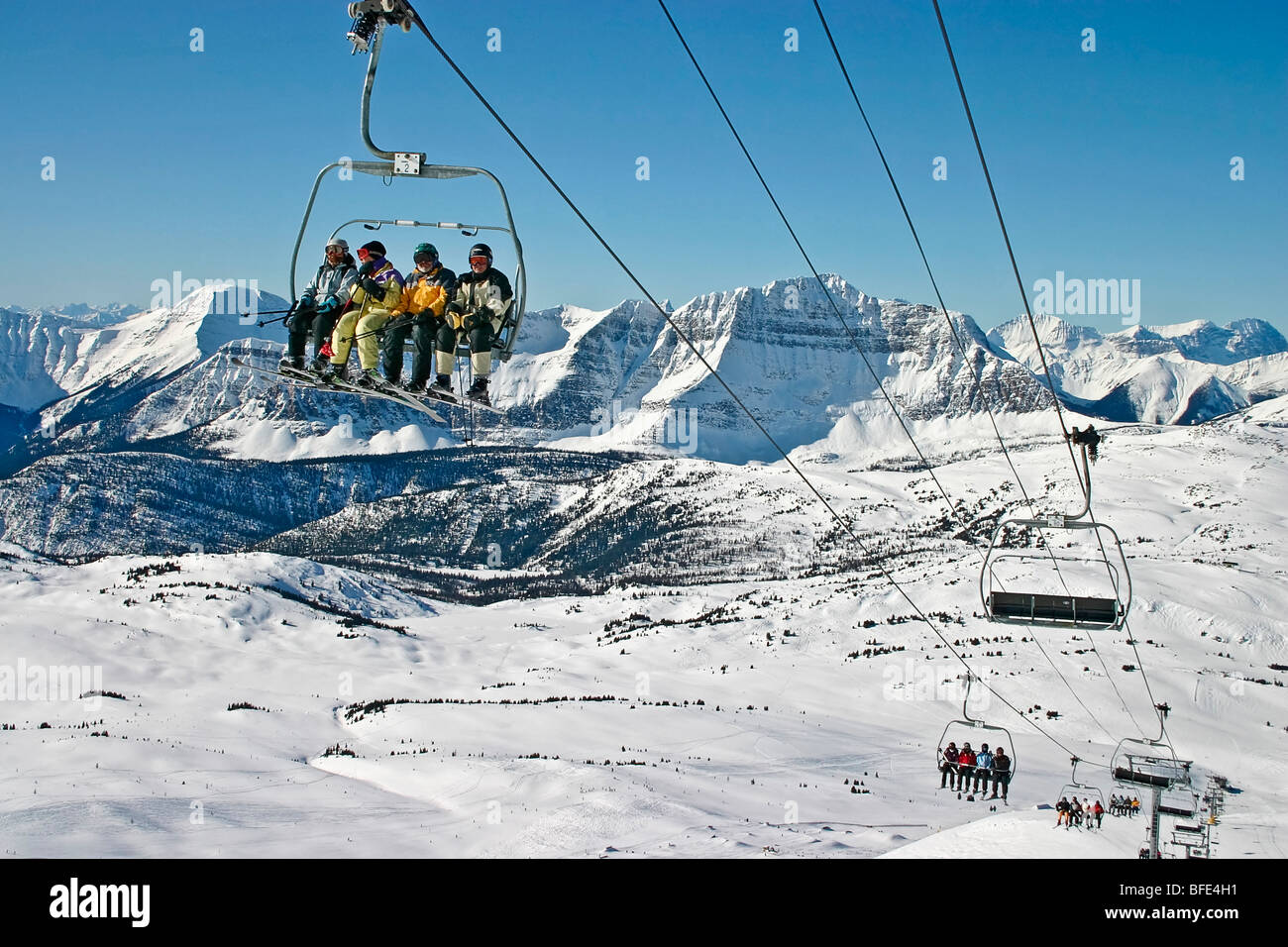 Alberta sunshine ski resort hi-res stock photography and images - Alamy