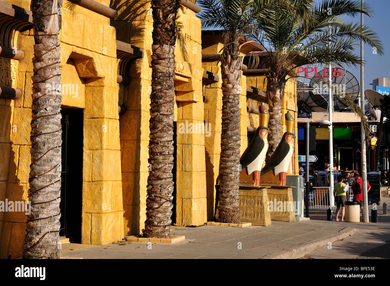 The Sfinx Egyptian theme bar, Cavo Greco Street, Protaras, Famagusta ...