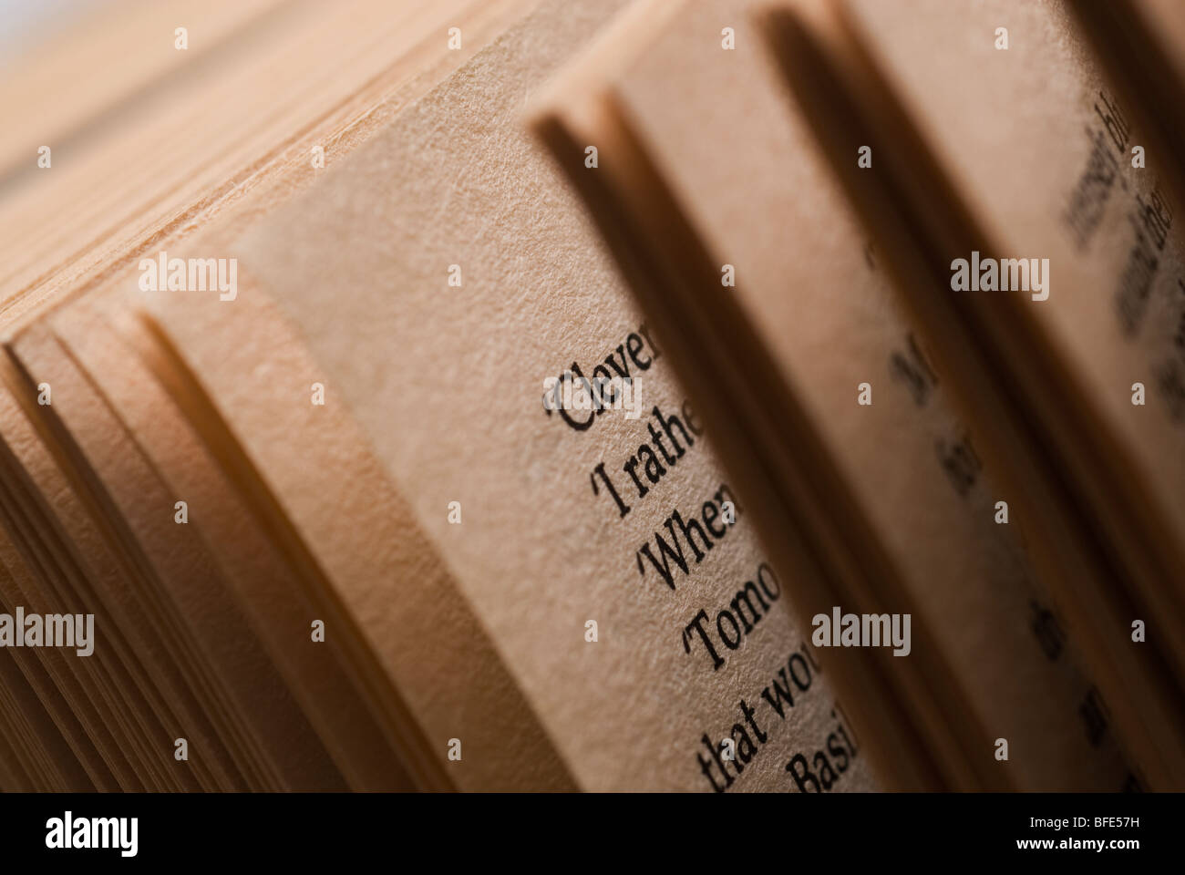Paper close up shallow depth of field library reading book pages hi-res ...