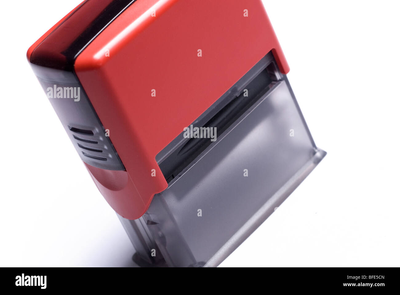 rubber stamp isolated on a white background Stock Photo - Alamy