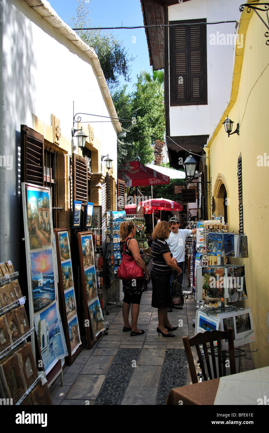 Laiki Geitonia, Old Town, Lefkosia, Nicosia District, Cyprus Stock ...