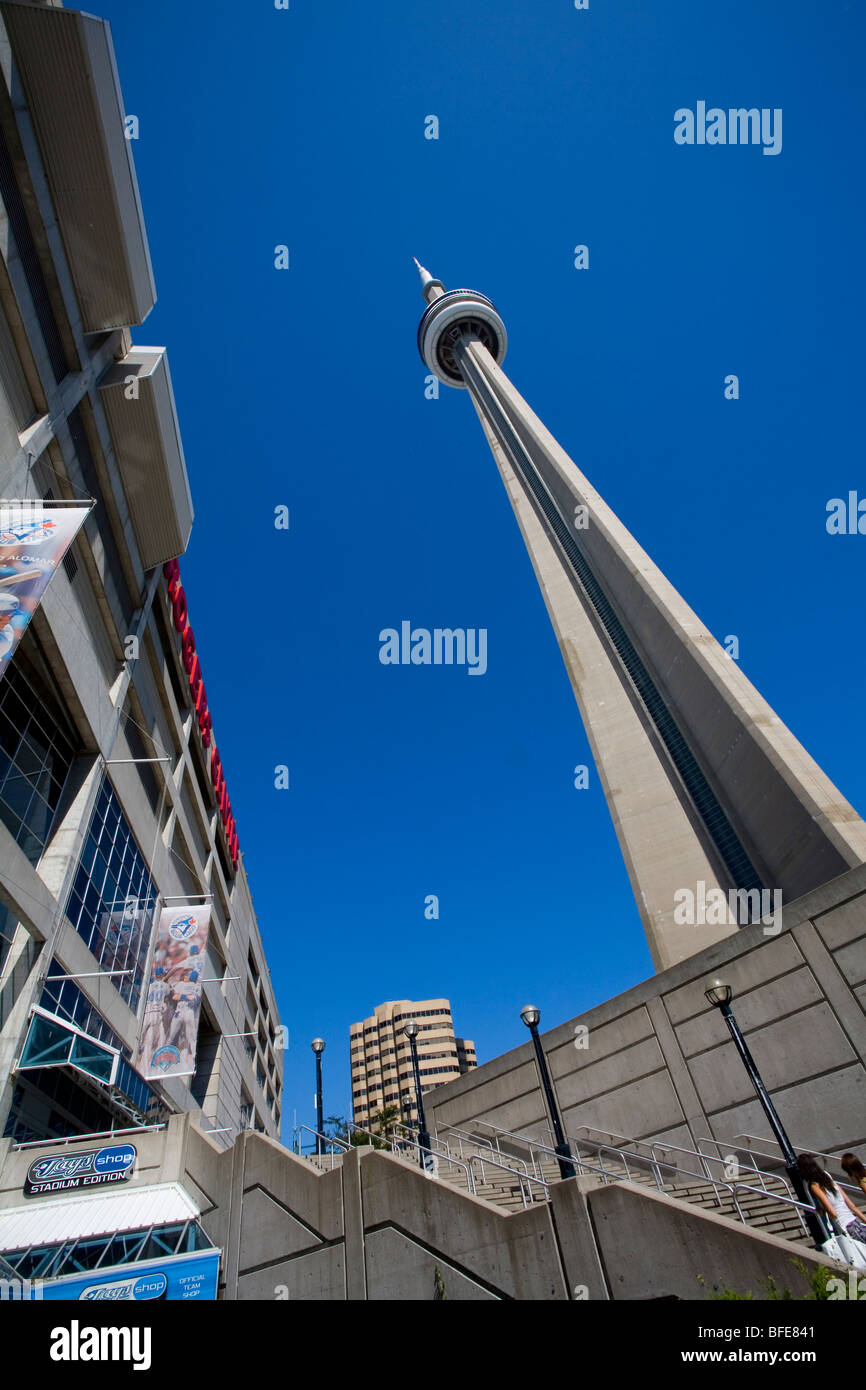 Cn tower background hi-res stock photography and images - Alamy