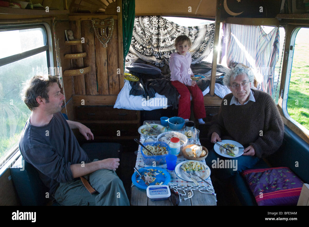 Old bus converted uk hi-res stock photography and images - Alamy