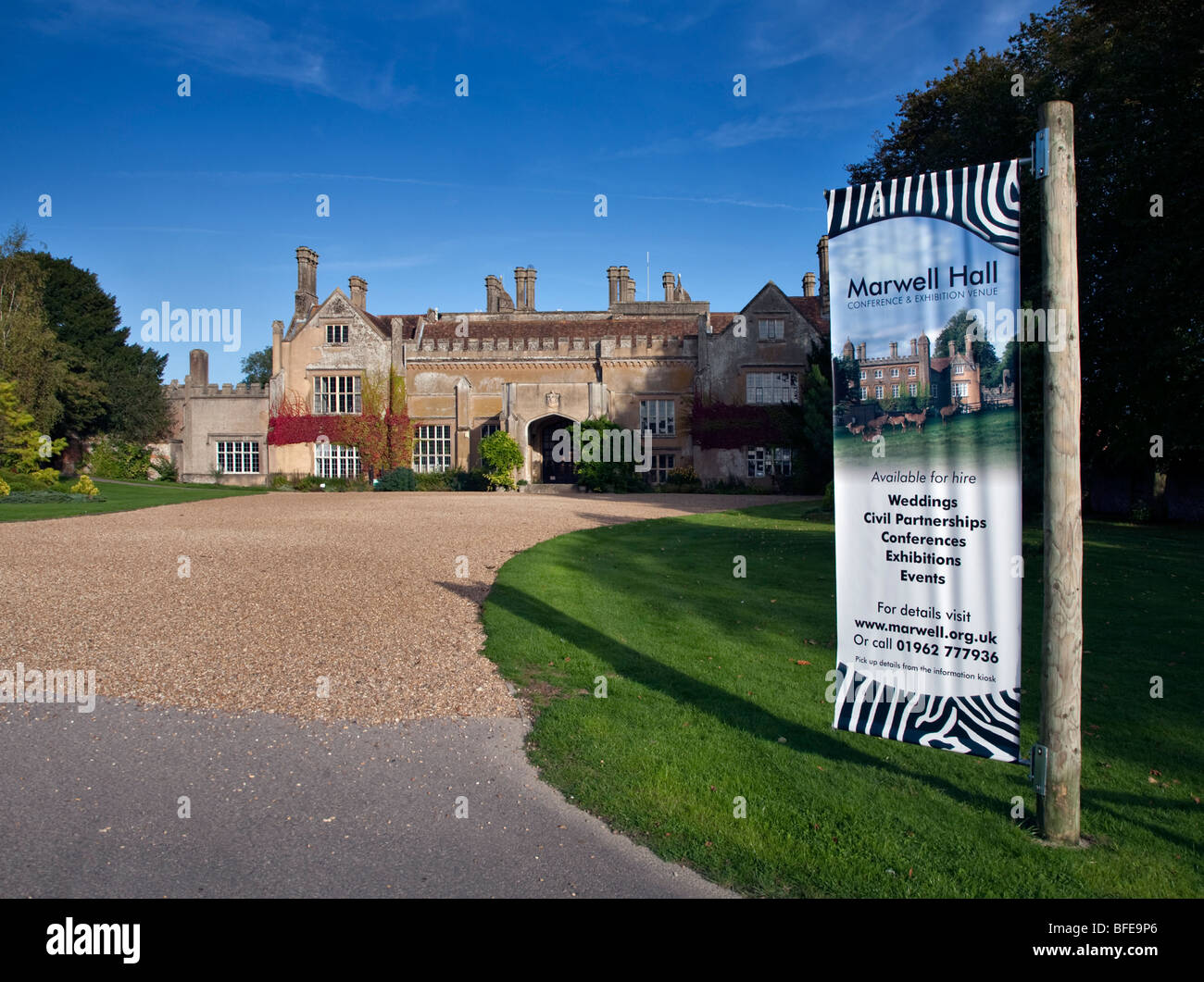 Marwell Hall, Marwell Wildlife, Hampshire, England Stock Photo - Alamy