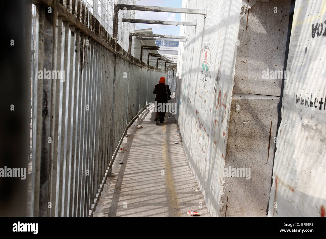 Territoire palestinien occupé Bethlehem Bethlehem checkpoint (Israel ...