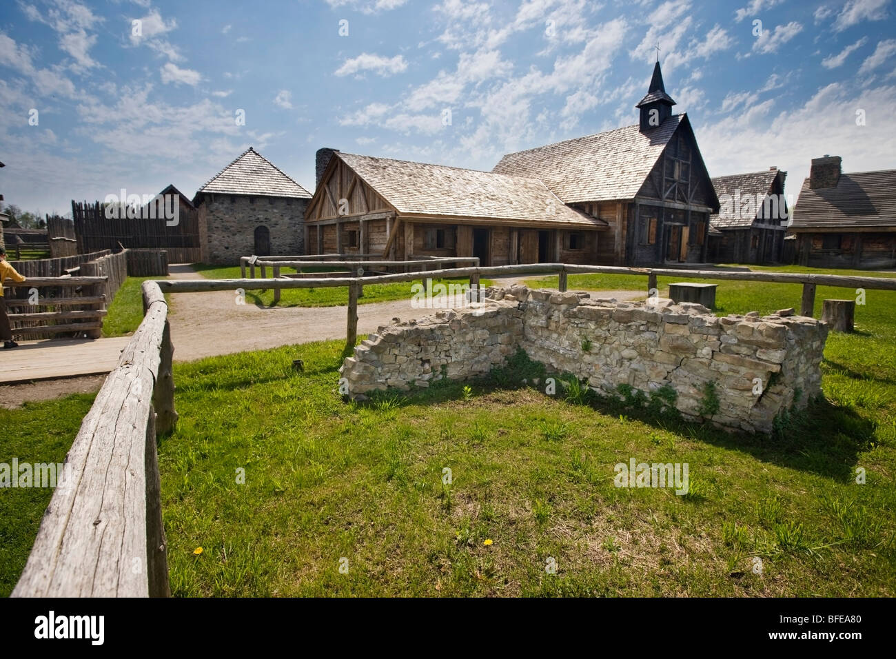 17th century french canada hi-res stock photography and images - Alamy