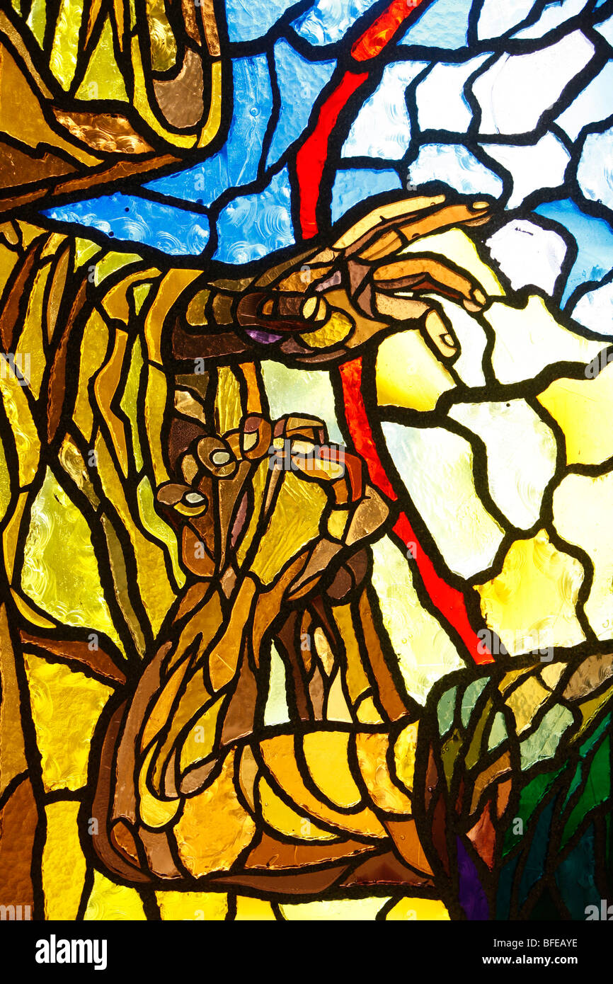 Territoire palestinien occupé Beit Jala Stained glass in Beit Jala ...