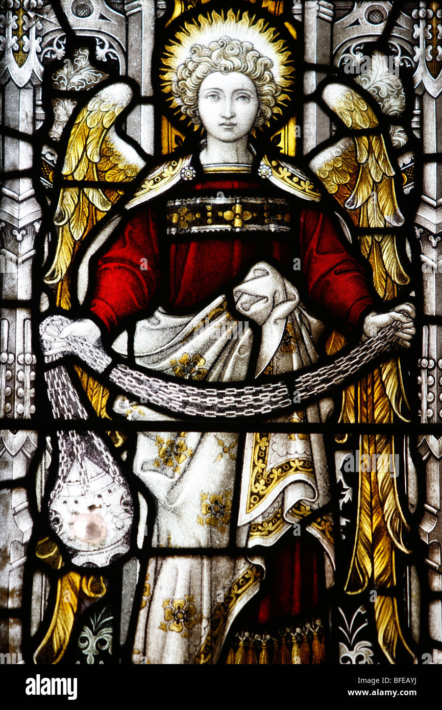 Israel Jérusalem Stained glass in St George anglican cathedral ...