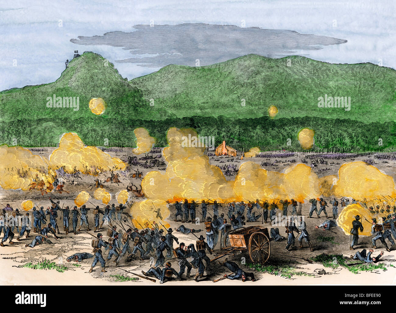 Battle of chickamauga hi-res stock photography and images - Alamy