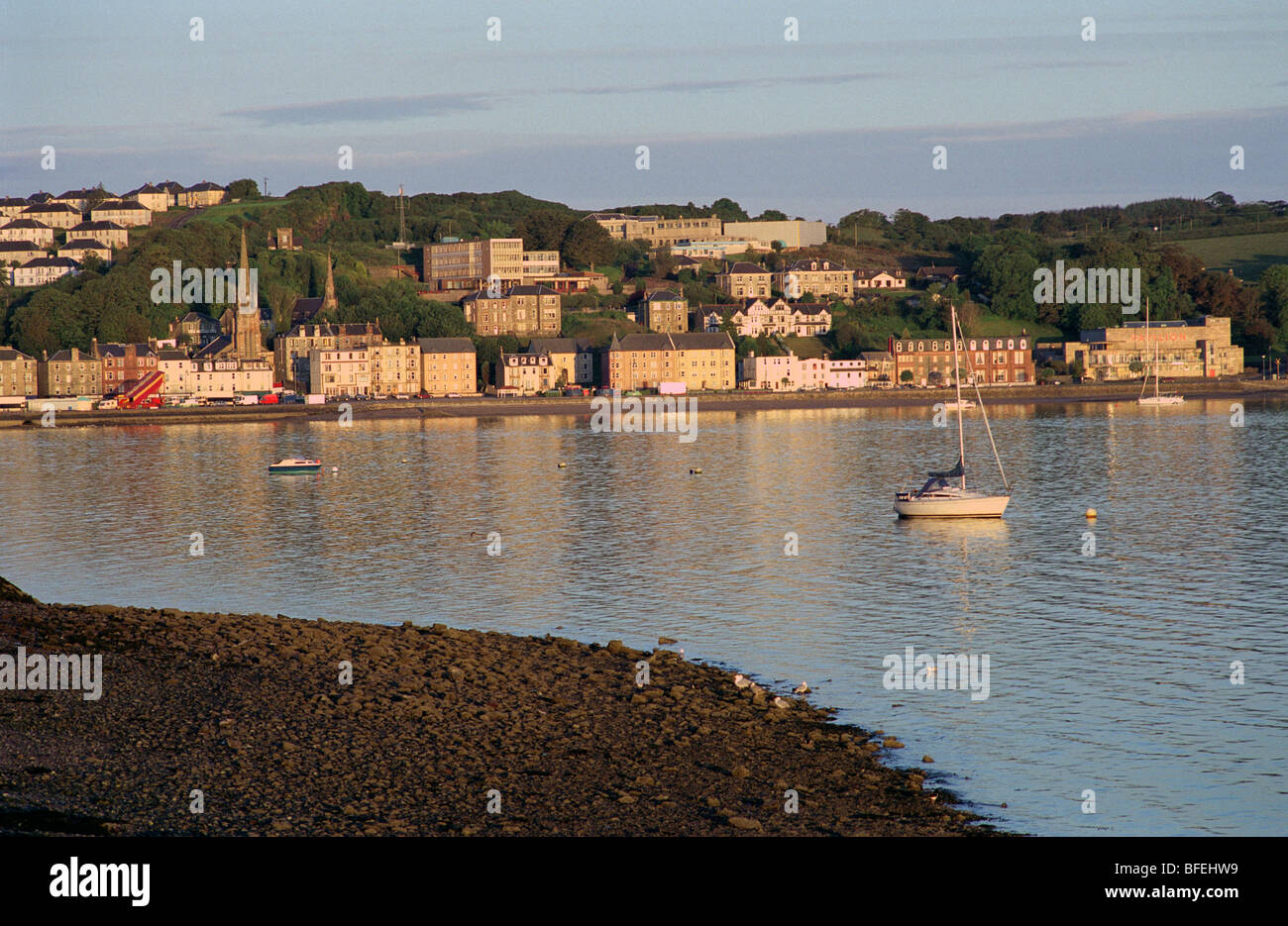 rothesay town isle of bute scotland uk gb Stock Photo - Alamy