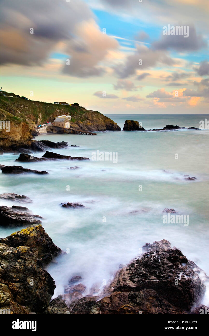 Lizard point; most southerly point in UK; Cornwall; sunset Stock Photo ...