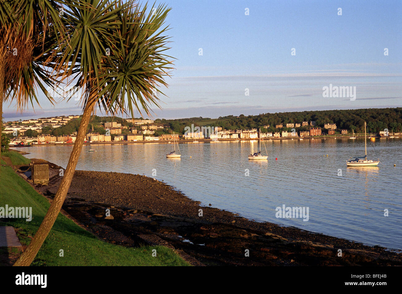 rothesay town isle of bute scotland uk gb Stock Photo - Alamy