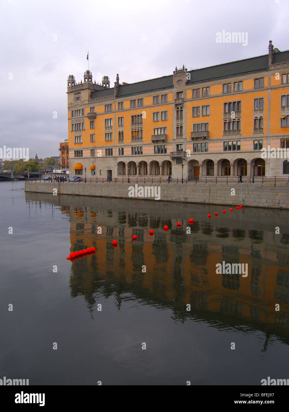 The Swedish government building Stock Photo - Alamy