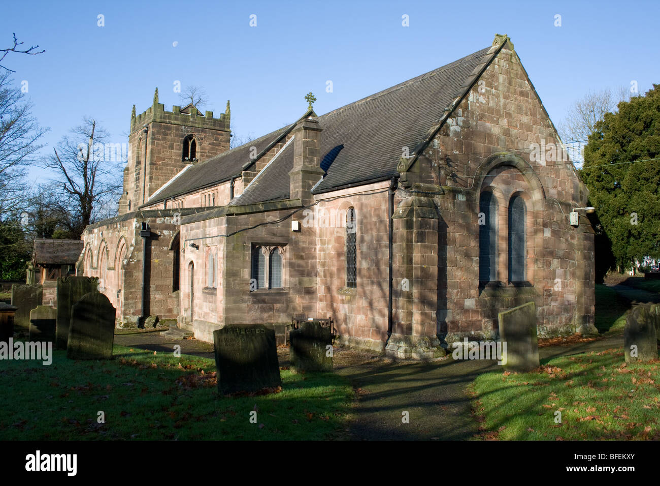 St. Peters Church, Caverswall, Staffordshire Stock Photo - Alamy