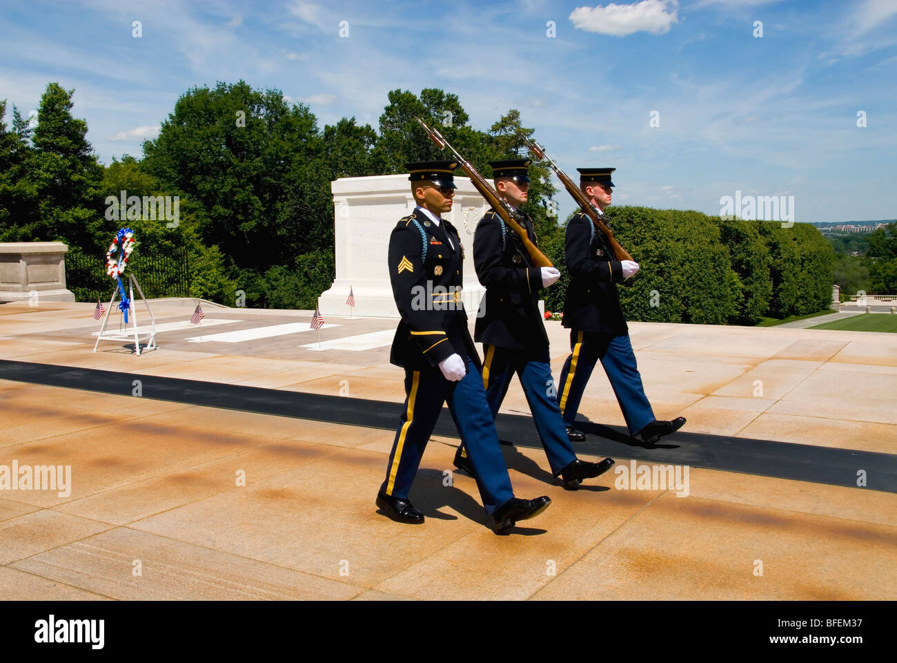 Arlington, VA, National Cemetery Tomb of the Unknown Soldier, Honor ...