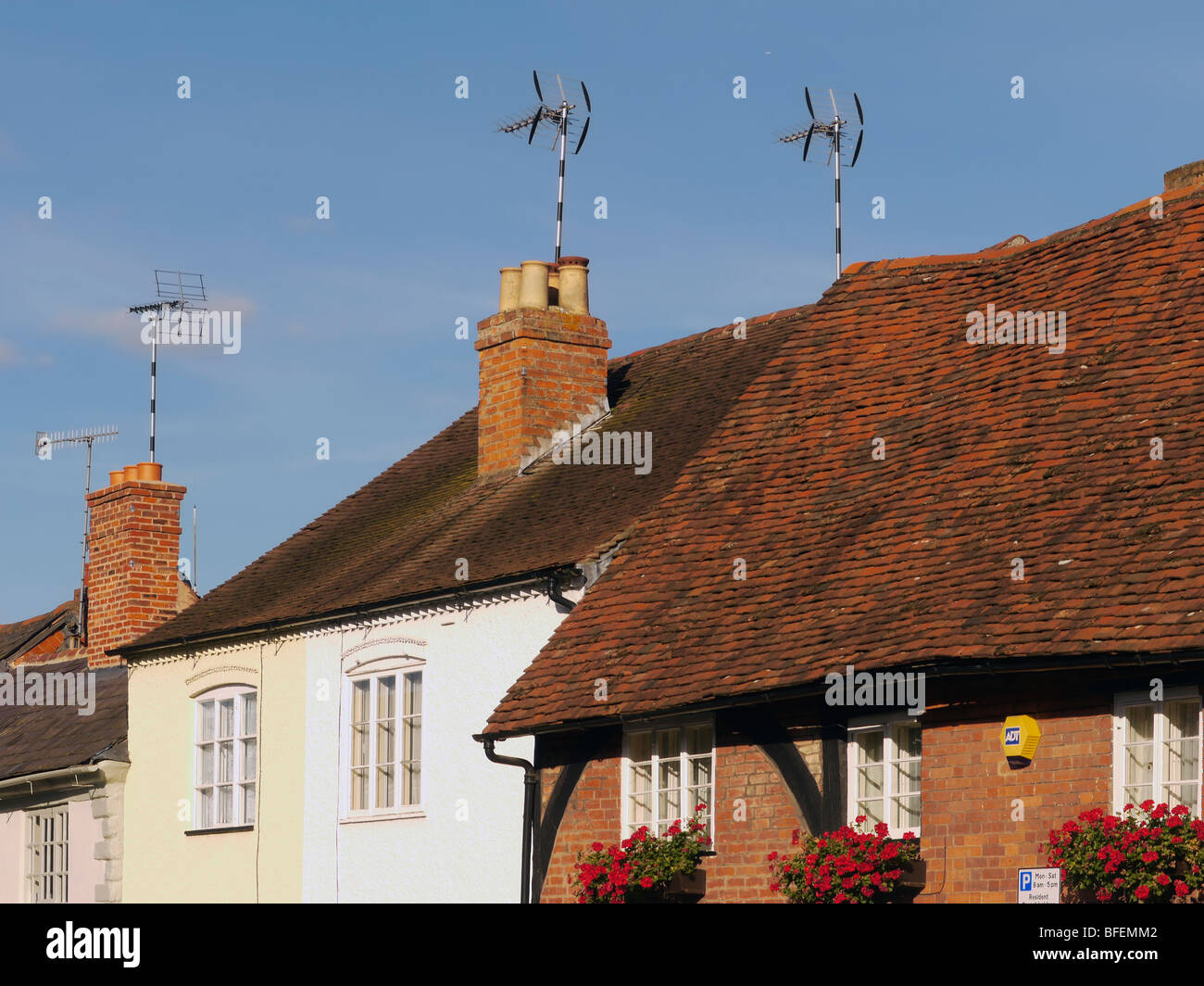 the high street henley in arden village warwickshire england uk Stock ...