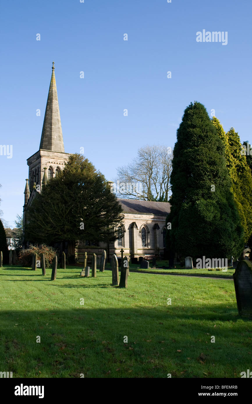 Christ Church, Hilderstone, Staffordshire Stock Photo - Alamy