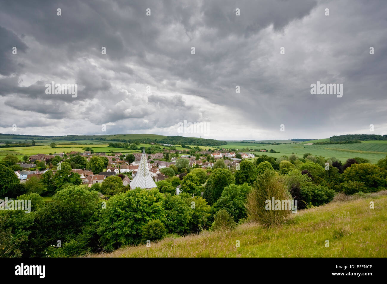 East Meon, Hampshire, England Stock Photo - Alamy