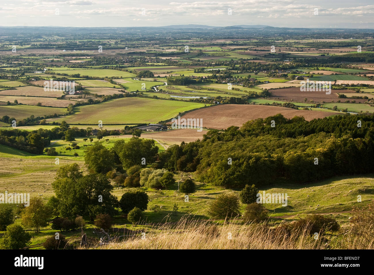 View from bredon hill hi-res stock photography and images - Alamy