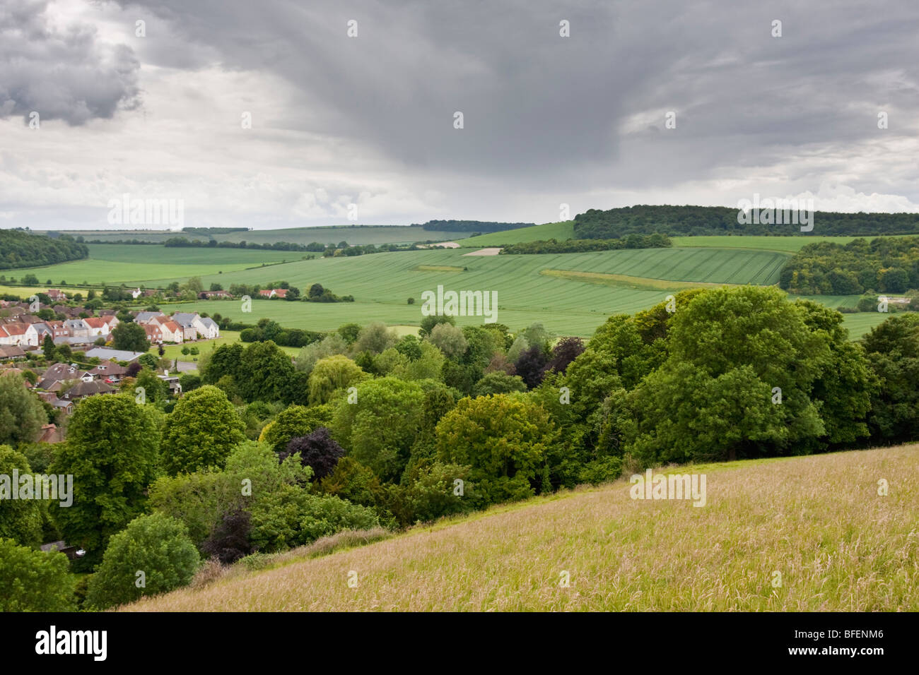 East Meon, Hampshire, England Stock Photo - Alamy
