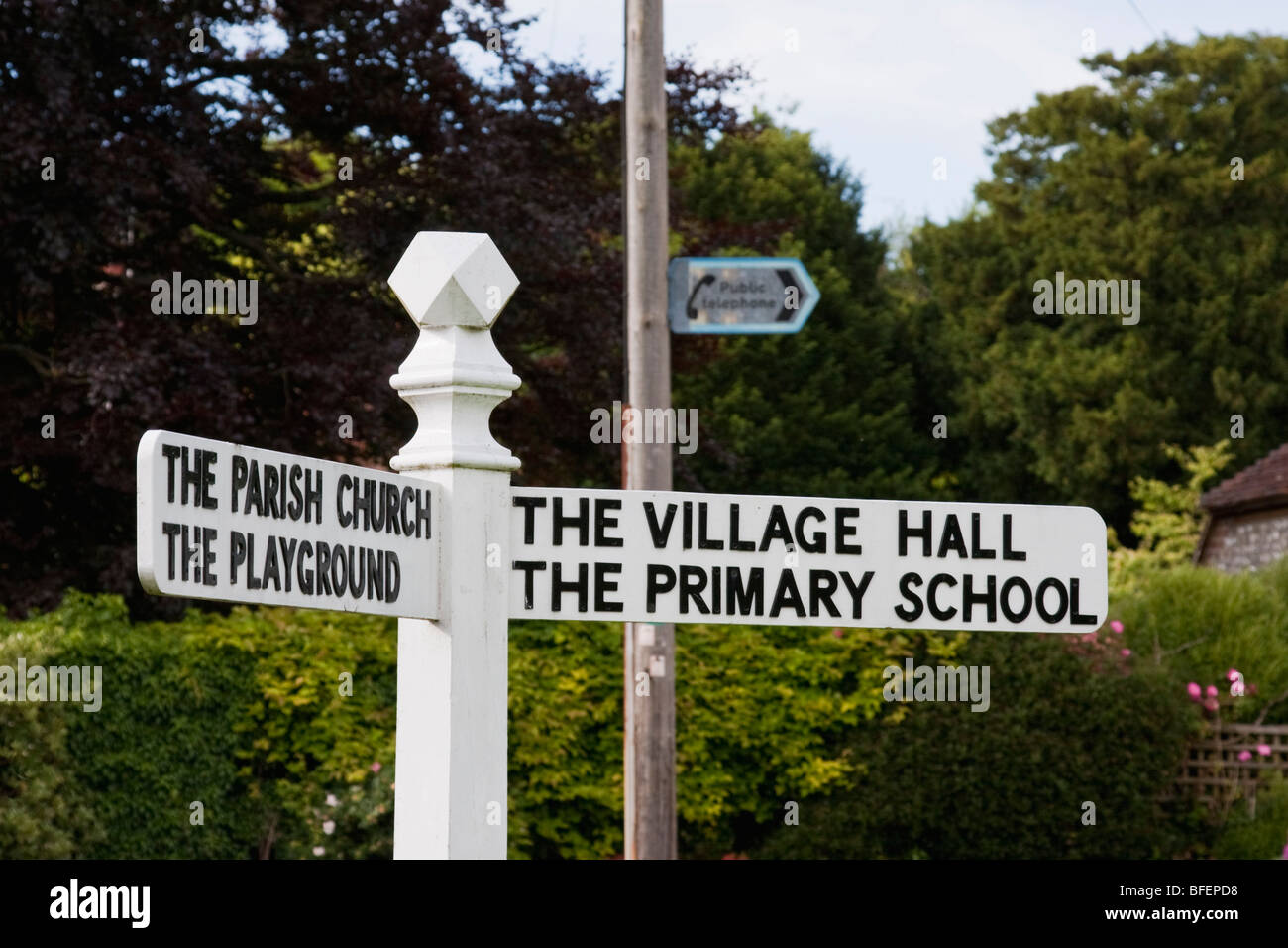 Uk Countryside Village Hall Sign Stock Photos & Uk Countryside Village ...