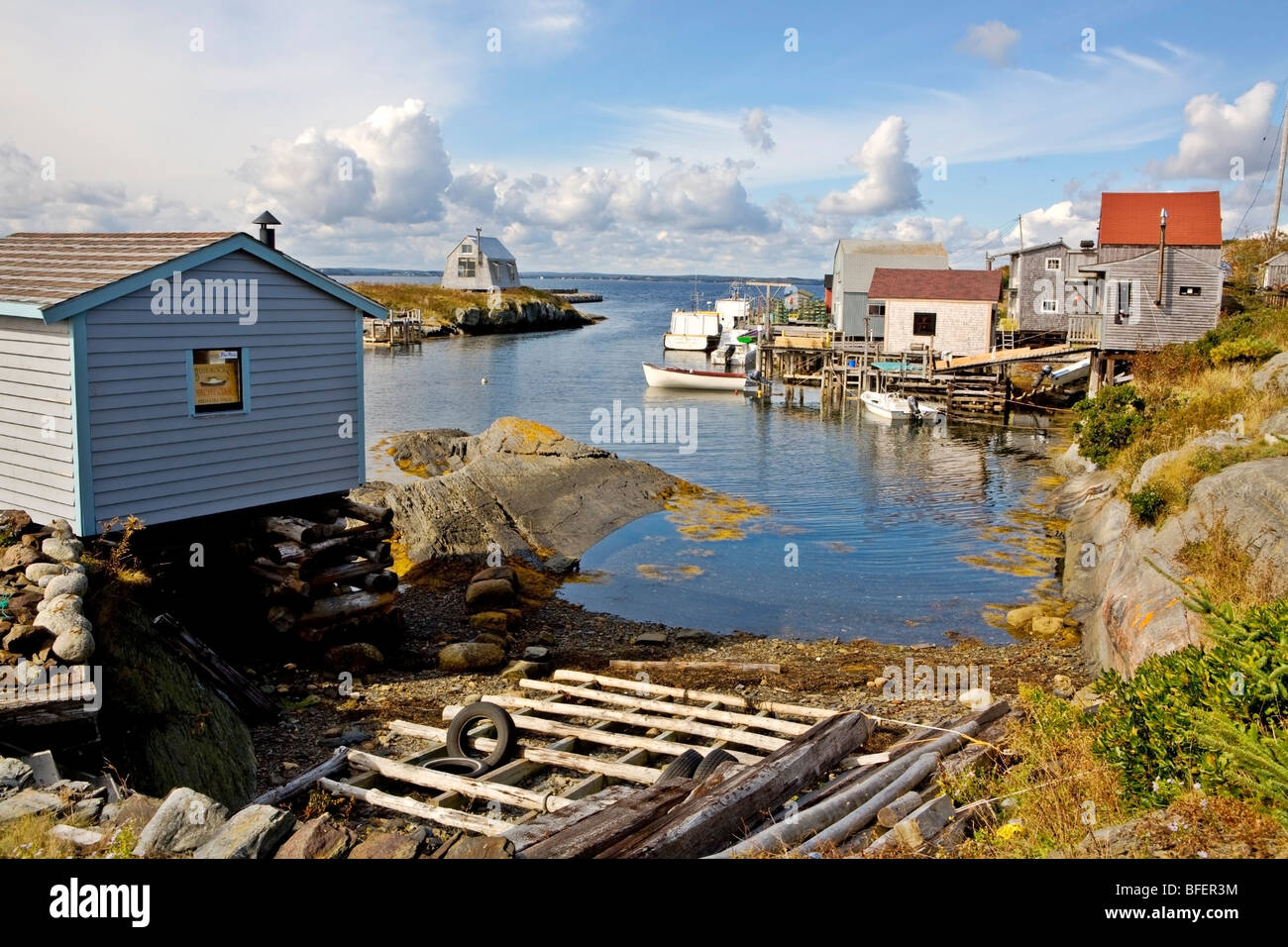 Blue Rock, Nova Scotia, Canada Stock Photo - Alamy