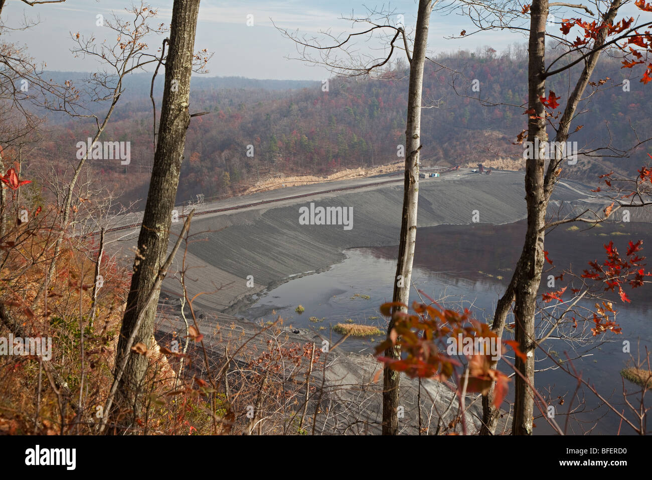 Coal mine impoundment dam hi-res stock photography and images - Alamy