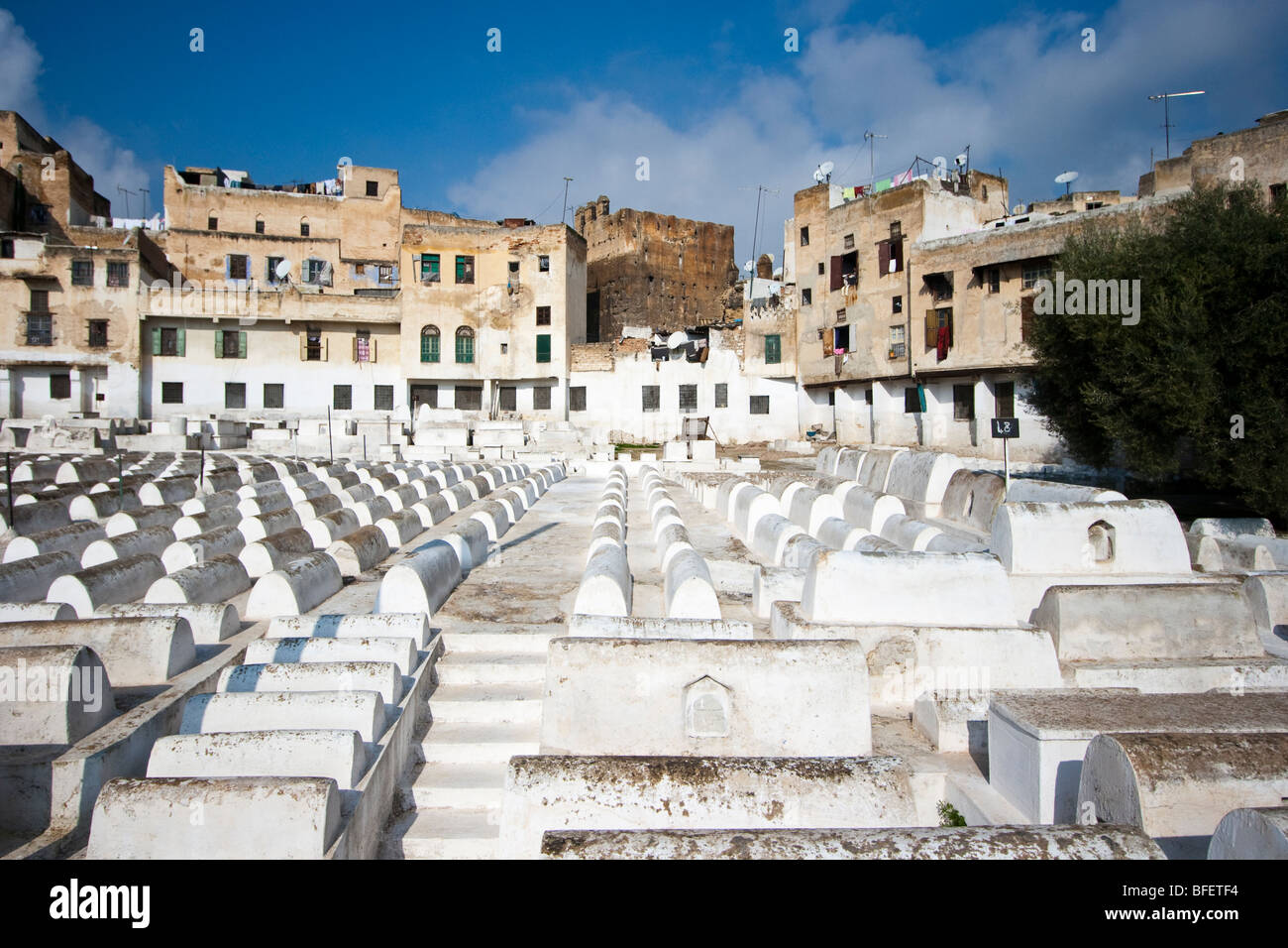 Jewish Cemetery in Fez Morocco Stock Photo - Alamy