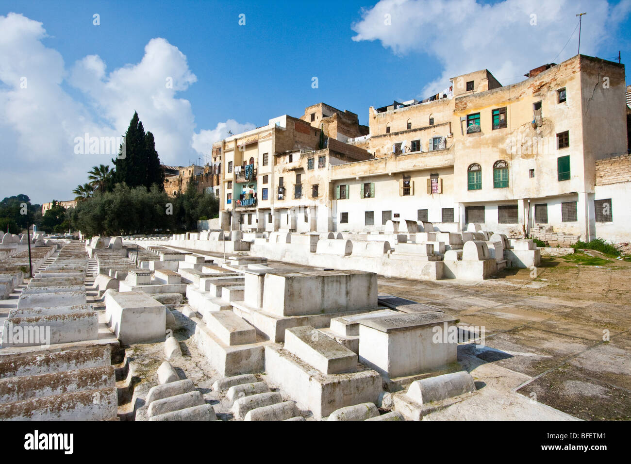 Jewish Cemetery in Fez Morocco Stock Photo - Alamy