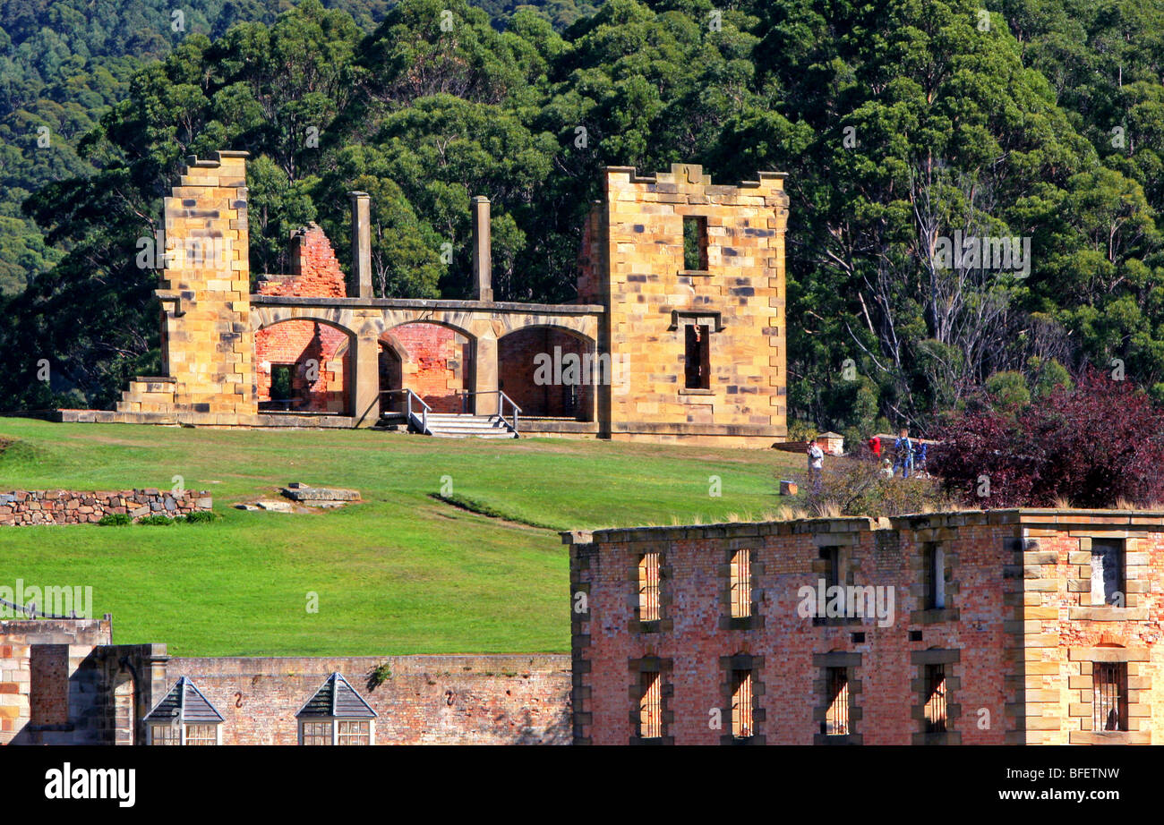 Port Arthur Penal Colony Stock Photo - Alamy