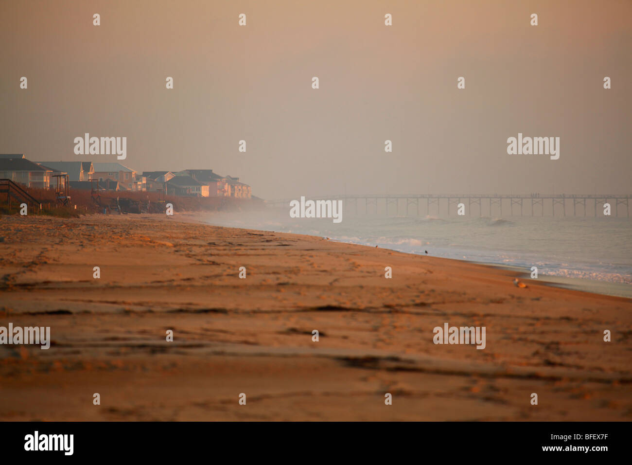 Sunrise at Carolina Beach, Cape Fear / Wilmington area, North Carolina ...