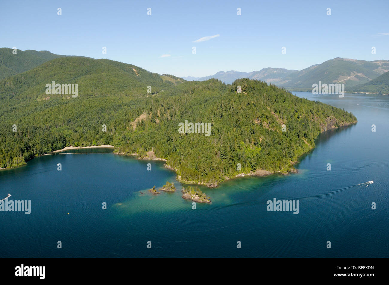 Gordon Bay Provincial Park, Cowichan Lake, Vancouver Island, British ...