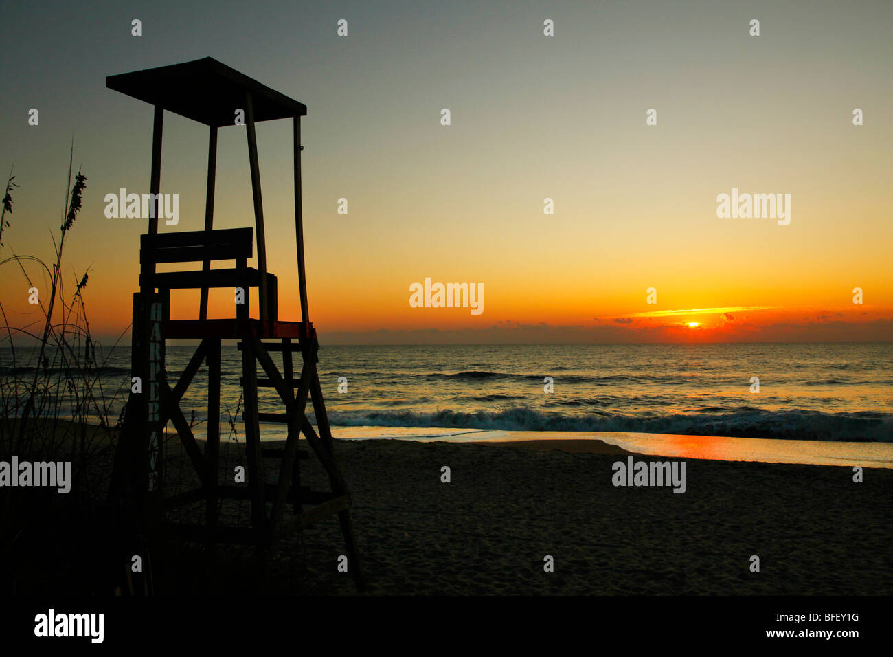 Sunrise at Carolina Beach, Cape Fear / Wilmington area, North Carolina ...