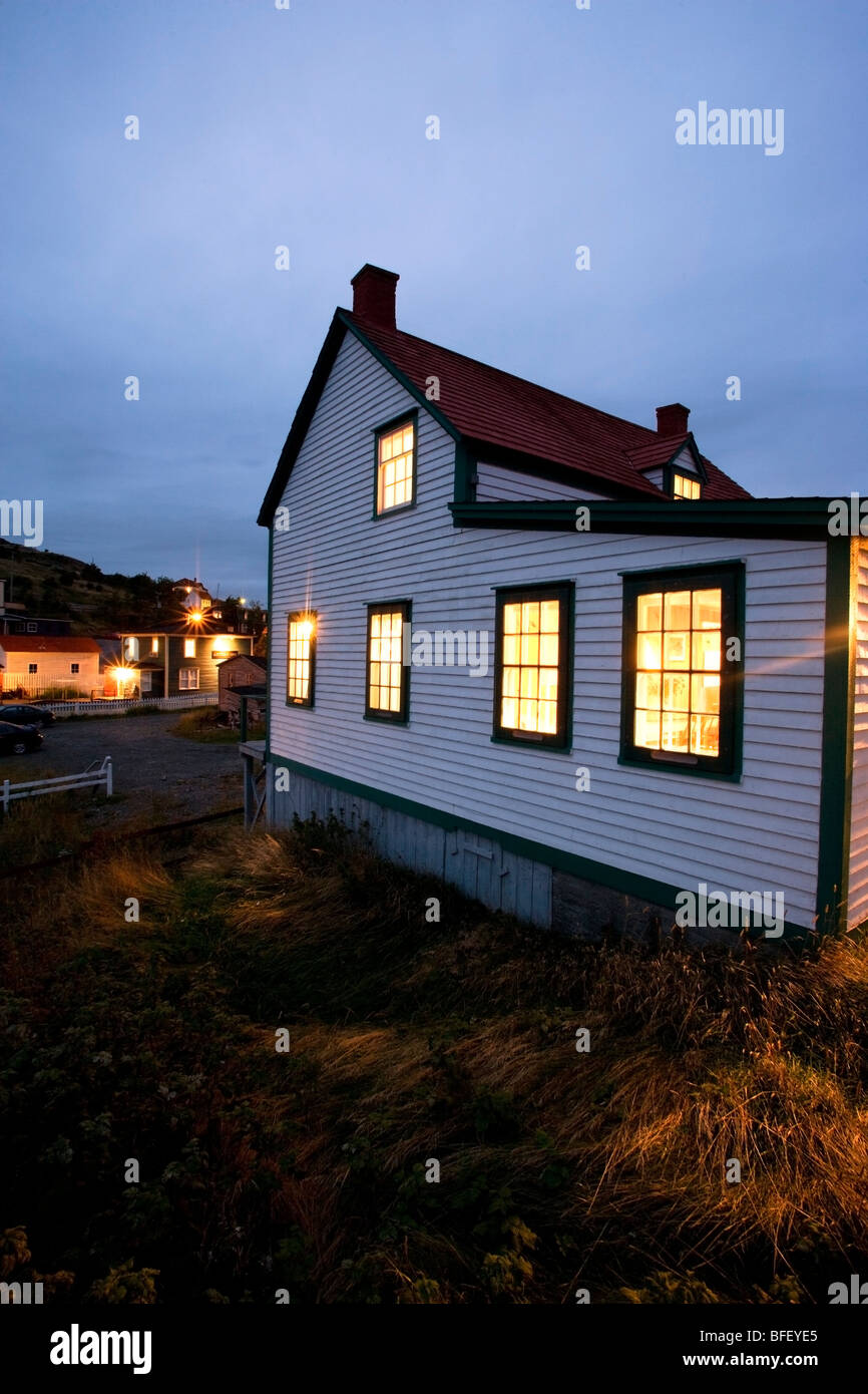 Artisan Inn at night, Trinity, Newfoundland, Canada Stock Photo - Alamy