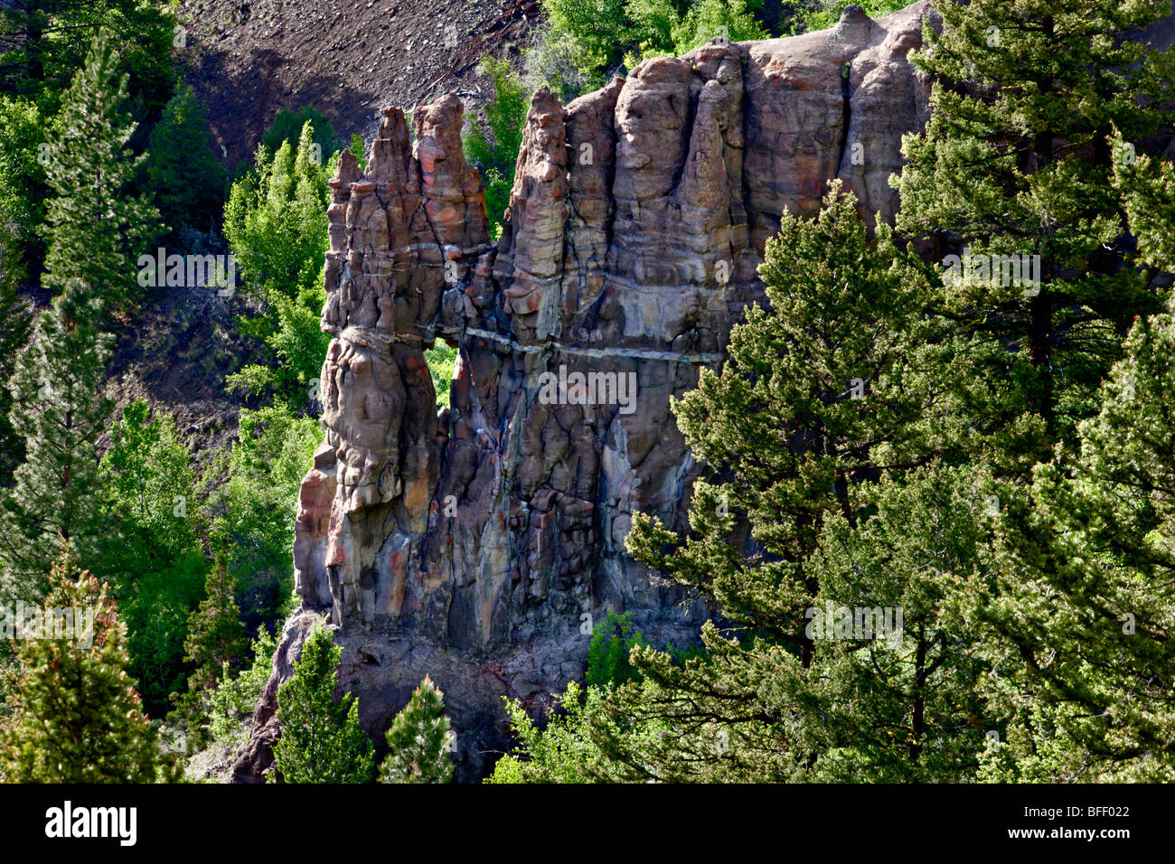 Painted Chasm Park in British Columbia Canada Stock Photo - Alamy