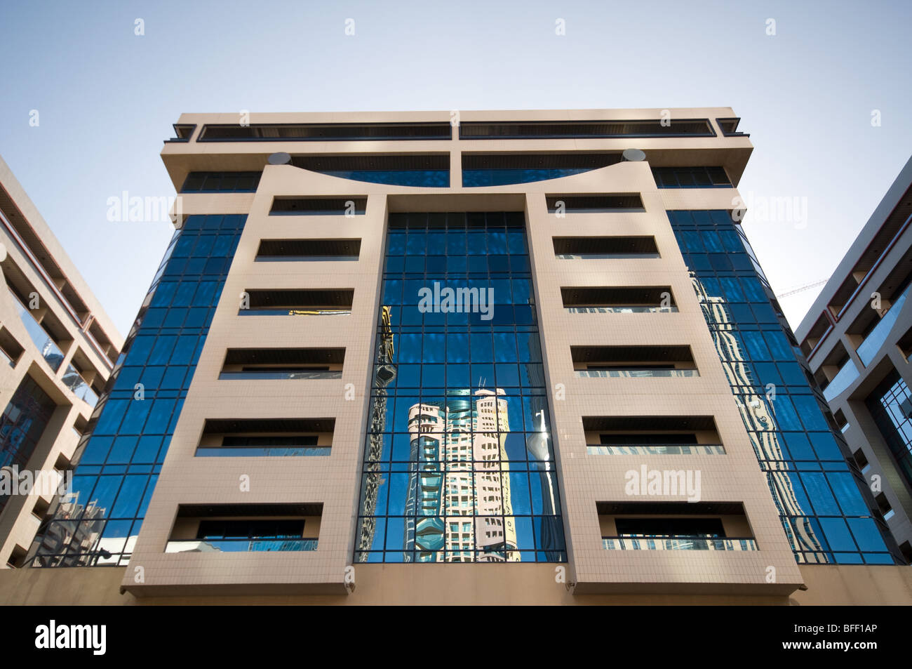 Sheikh Zayed Road architecture, Dubai, UAE Stock Photo - Alamy