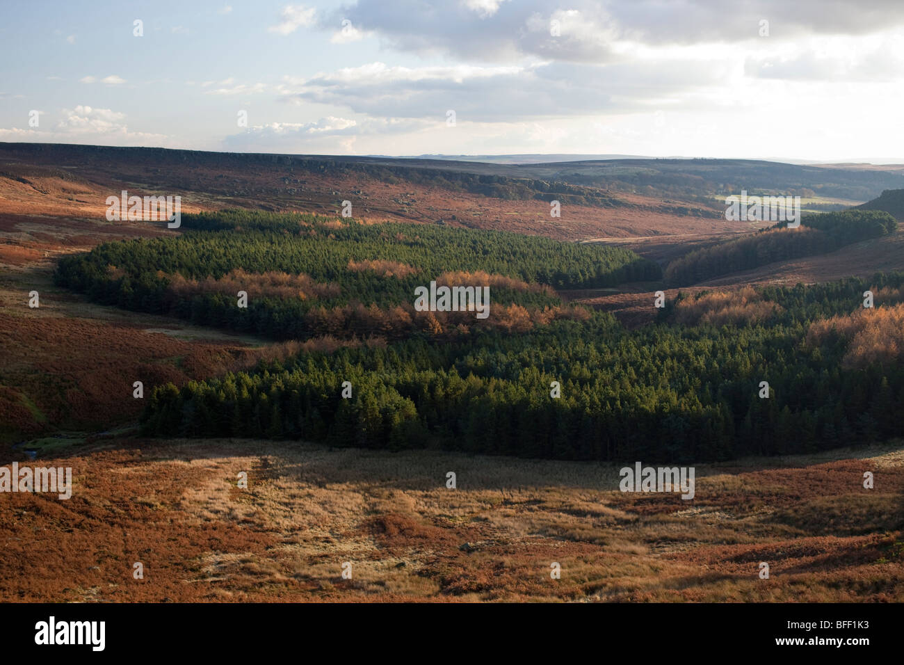 Peak district National Park Derbyshire Stock Photo - Alamy