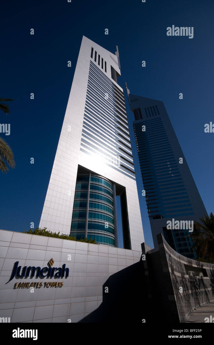 Jumeirah Emirates Towers, Dubai Stock Photo - Alamy