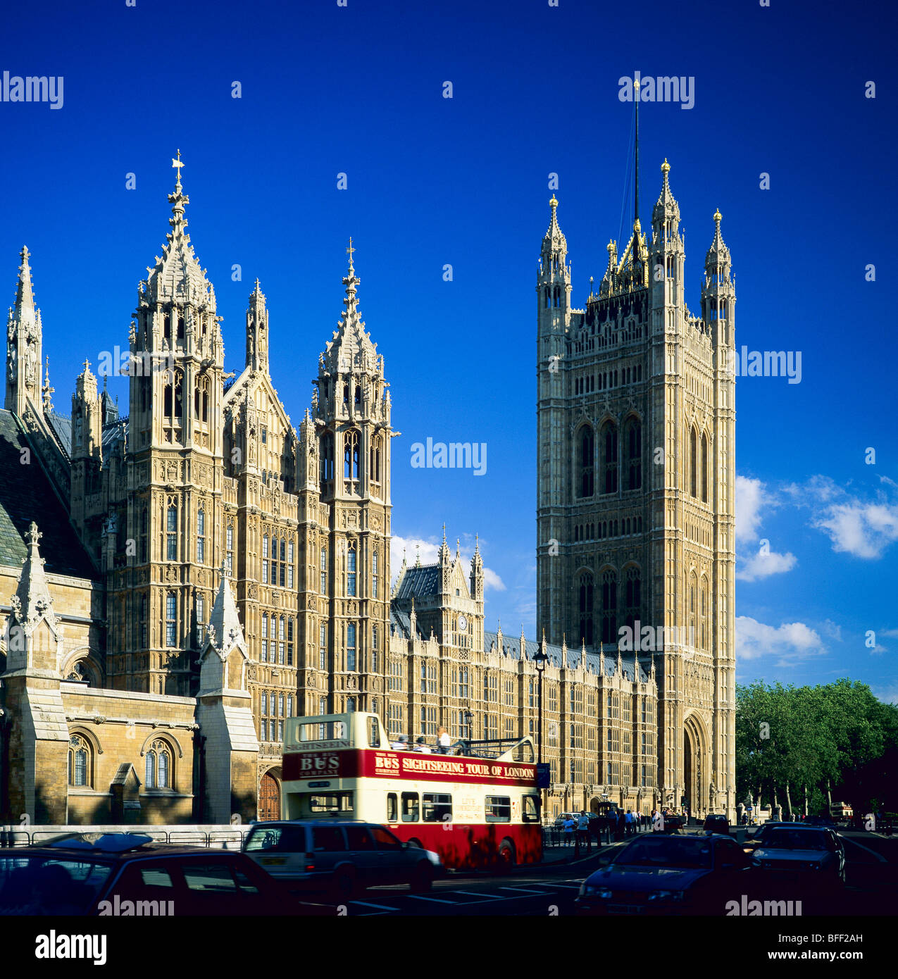 House of Lords and Victoria tower Westminster Palace London Great ...