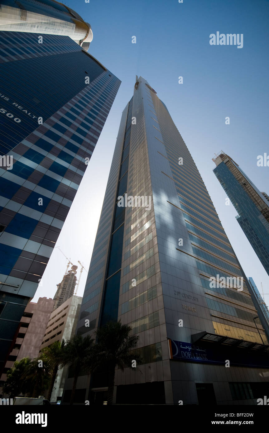 Sheikh Zayed Road architecture, Dubai, UAE Stock Photo - Alamy