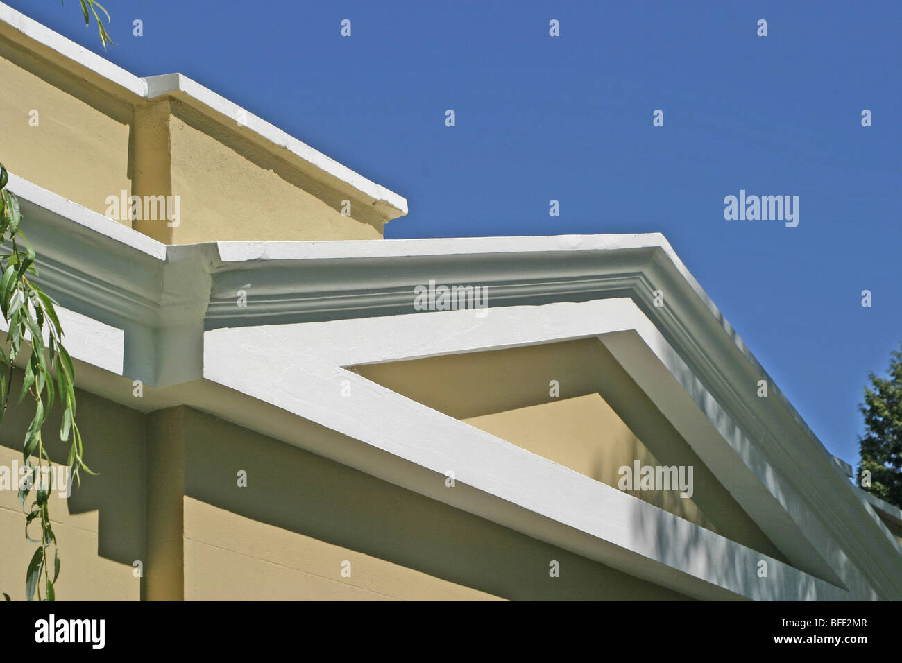 Pediment of Church in Cyprus Stock Photo - Alamy